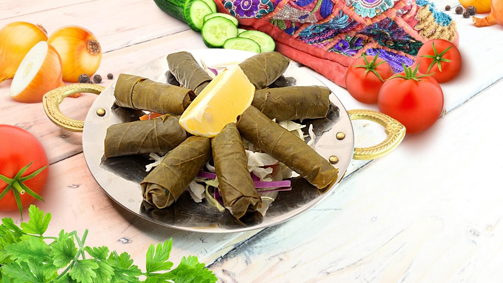 Grape Leaves - Nour Mahal | Best Indian Food Restaurant